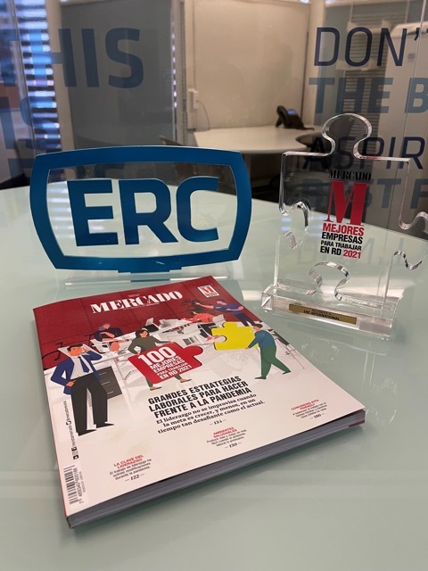 ERC NAMED BEST COMPANY TO WORK 2021 - ERC